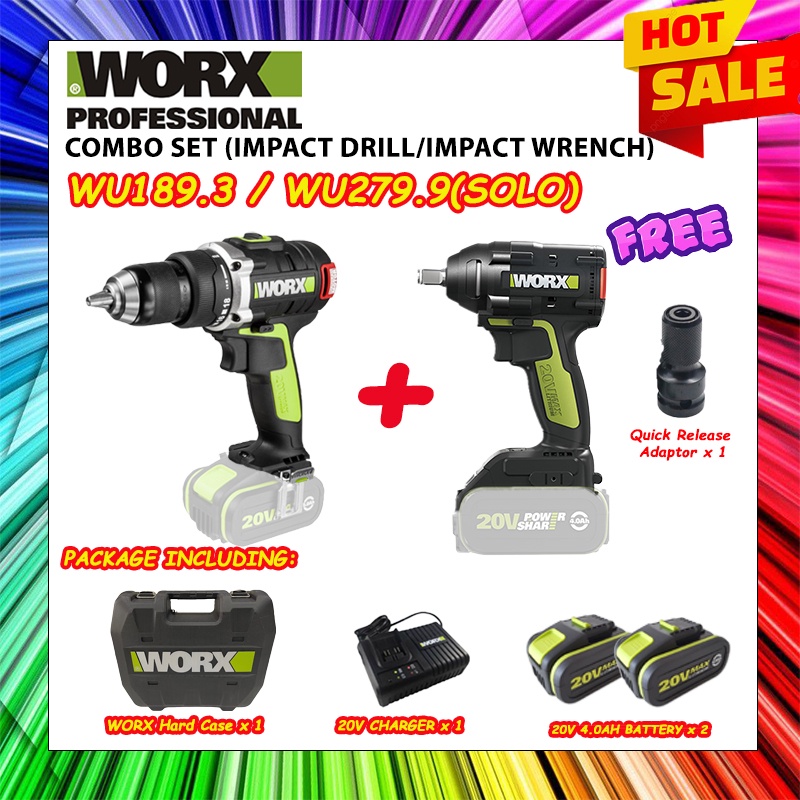Worx 20v Brushless Rotary Hammer Wu189 3 Worx 20v Brushless Impact