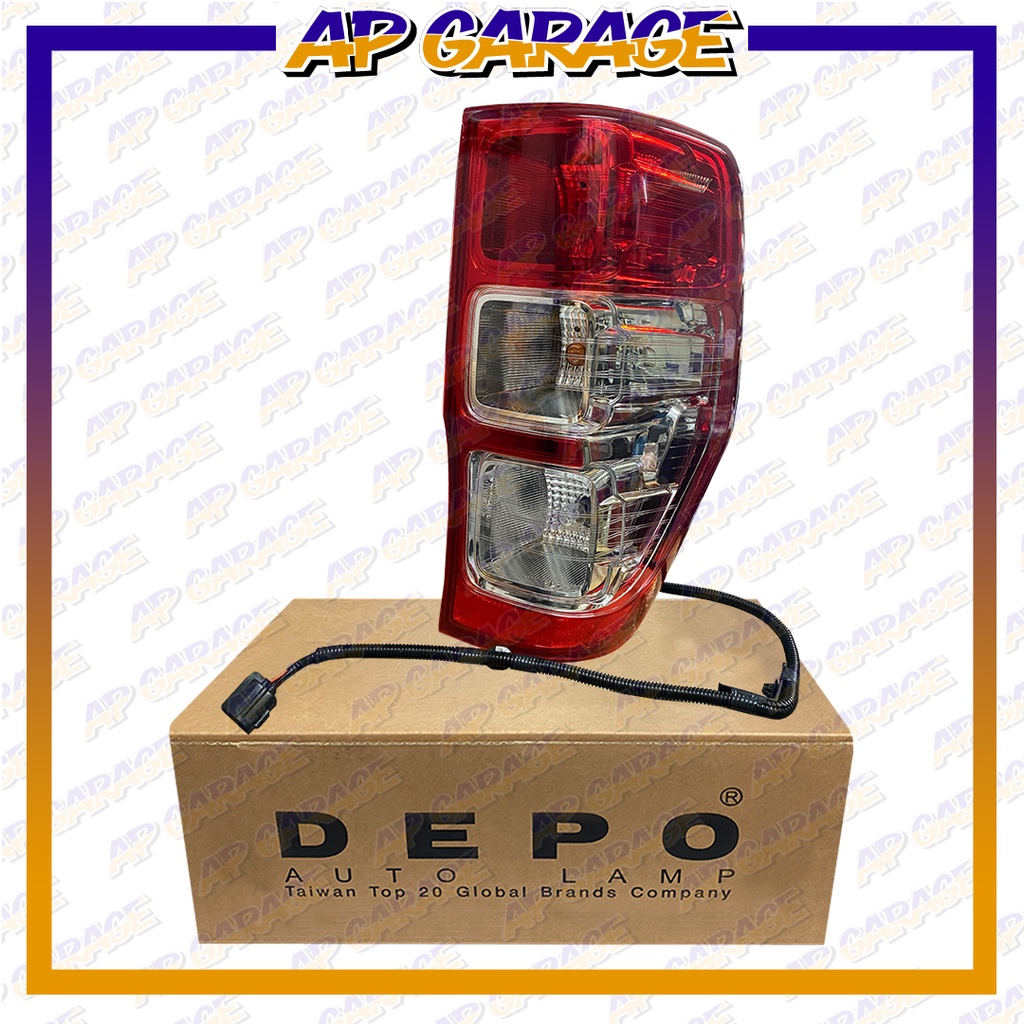 [ORIGINAL DEPO TAIWAN] Ford Ranger T6 (2012) Rear Back Tail Lamp Lampu ...