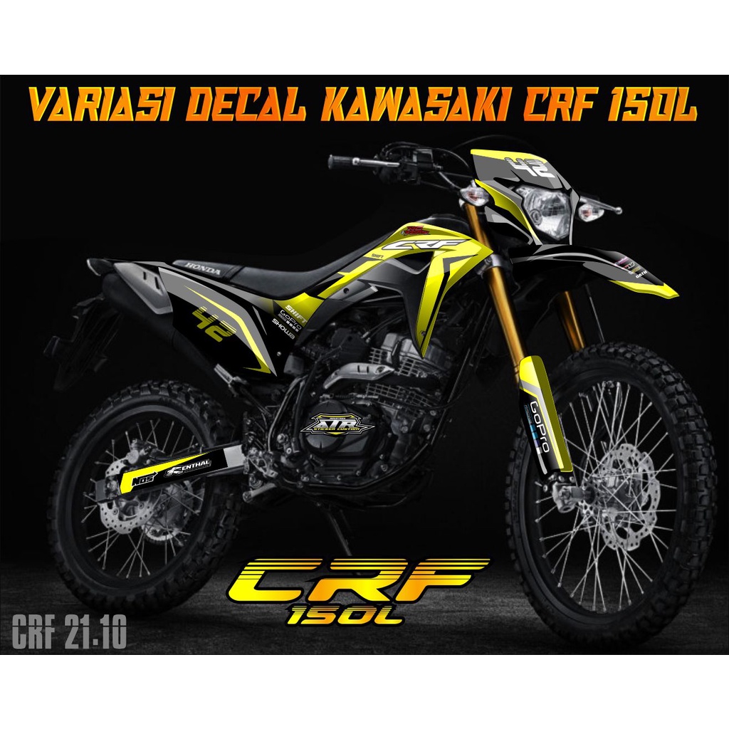 Crf 150L Fullbody Cross Motorcycle Sticker Decal - CRF 150 L Sticker ...