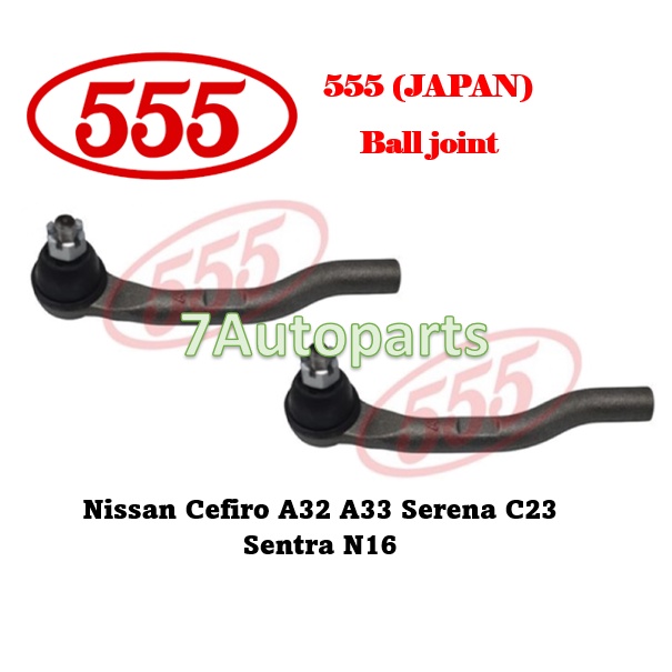 (2pc) 100% Original (made in Japan) 555 Japan Tie Rod End Set SE-4871 for Nissan Cefiro A32 A33 ...