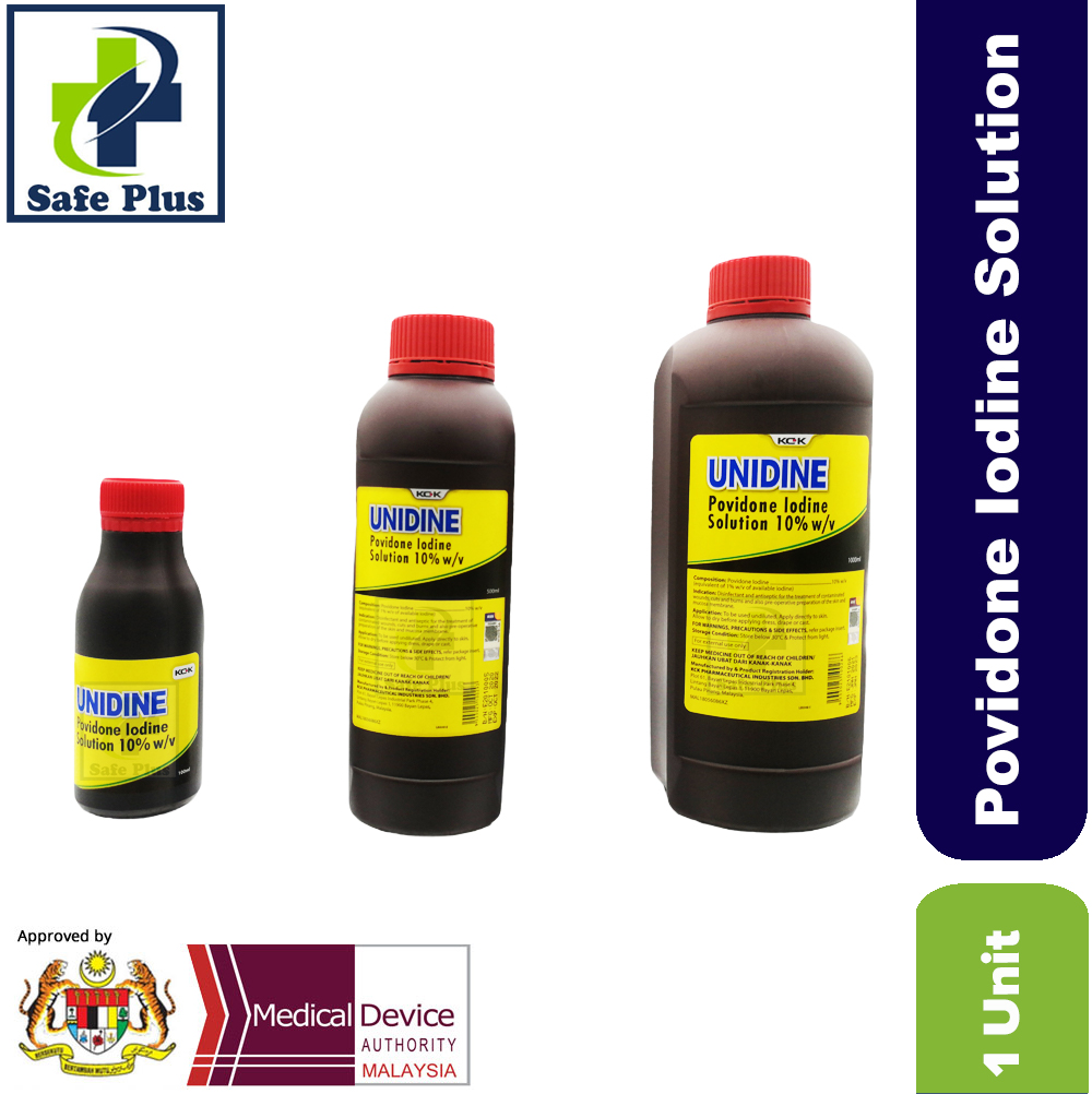 Iodine Solution 10% 100ML / 500ML / 1000ML | Shopee Malaysia