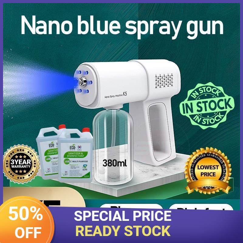 sanitizer spray gun !Ready stock Malaysia! New Model K5 Wireless Nano Atomizer spray ...