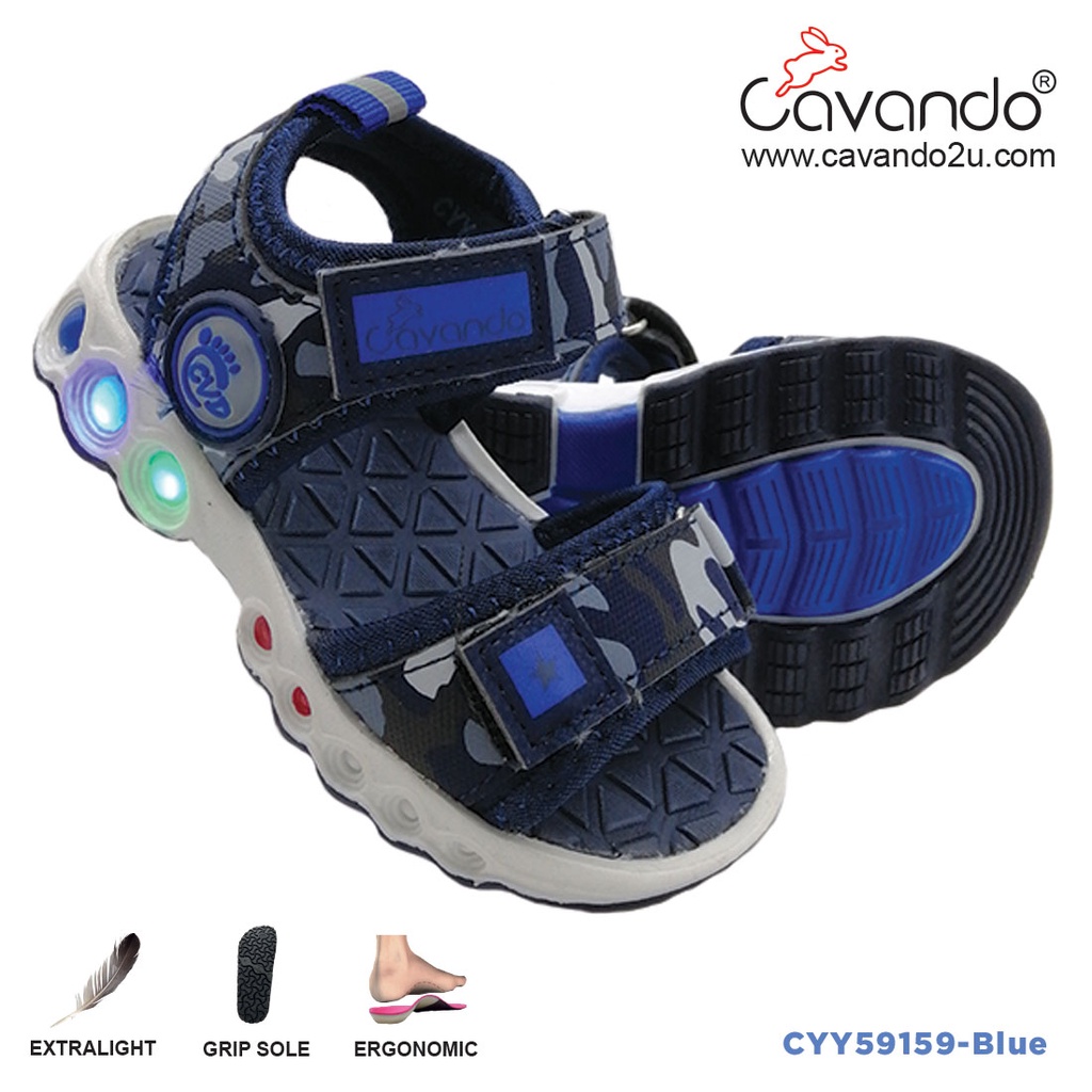 Cavando Toddler LED Sandals - Green/Blue CYY59158/CYY59159 | Shopee ...