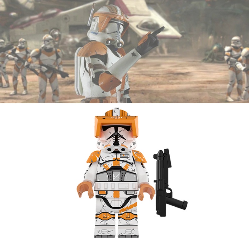 CC-2224 Commander Cody Minifigures Obi-wan Kenobi Clonetroopers Block ...