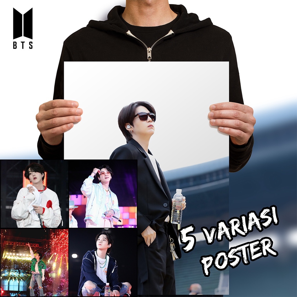 Bts SUGA Poster - PTD ON STAGE SEOUL Photo Sketch Size A3+ Ultra HD ...