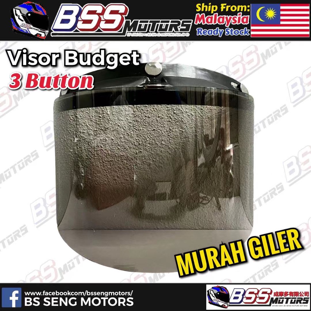 New SGV Wing Helmet 3 Button Topi Keledar SGV Helmet Steng Separuh L ...