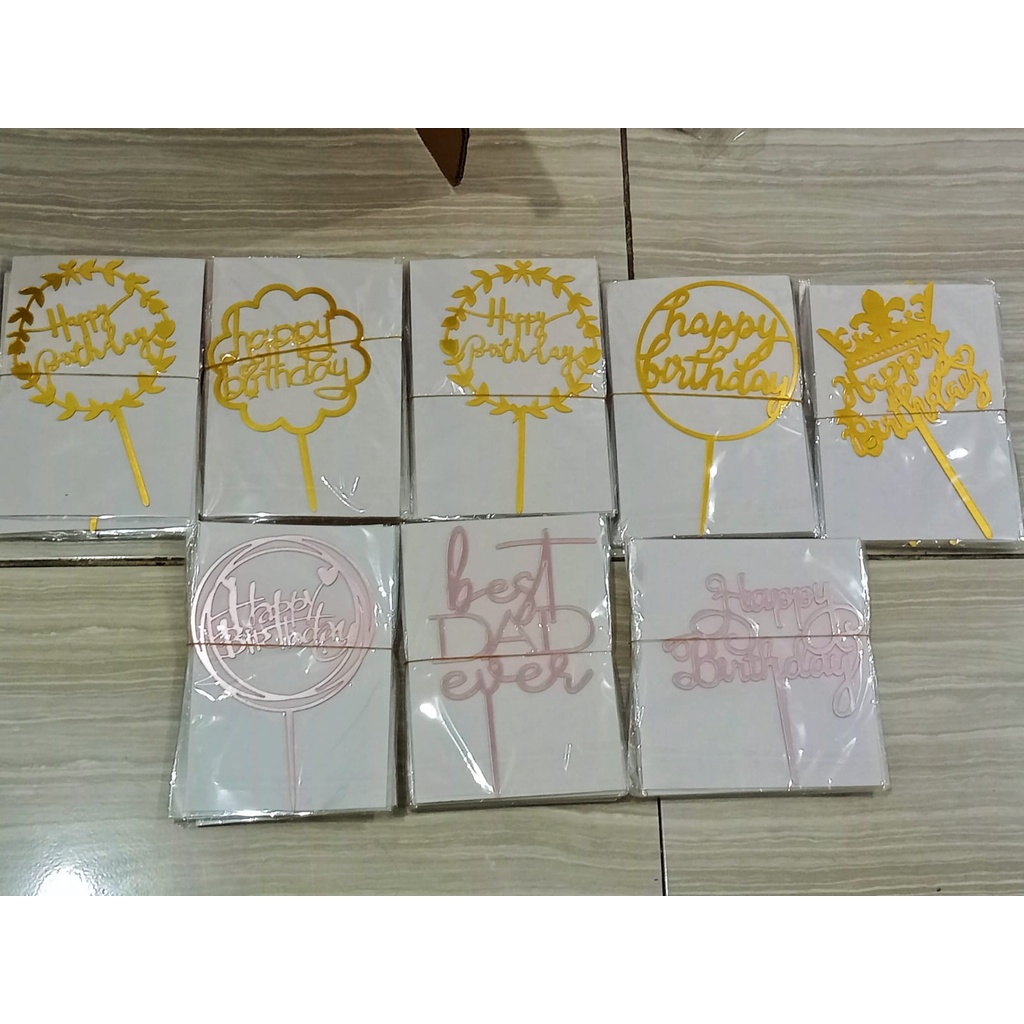 Cake topper cake decoration variations | Shopee Malaysia