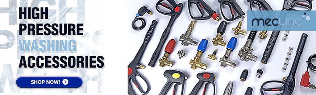 Mecline by Tecomec 160 Bar Rotating Turbo Nozzle 1.30mm Stainless Steel ...