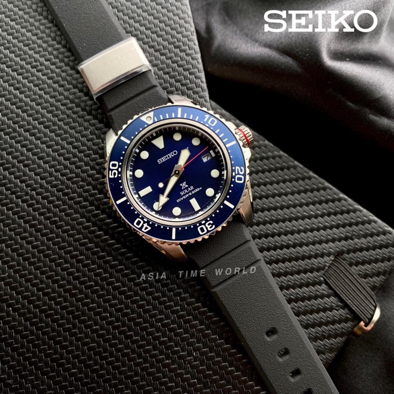 [Original] Seiko SNE593P1 Prospex Sapphire Divers Men Watch with Solar ...