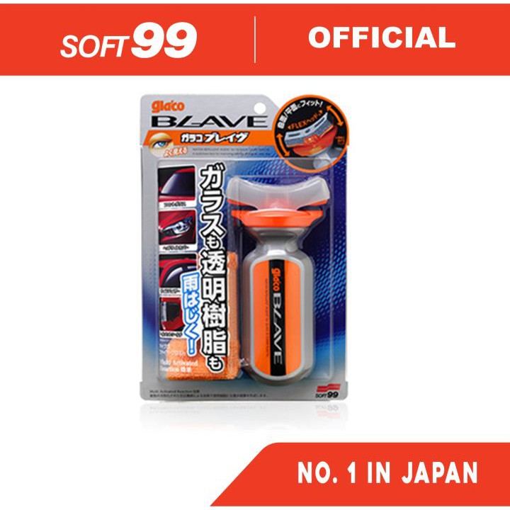 SOFT 99 Glaco Blave Water Repellent Agent for Mirror Glass & Clear Plastic (70ml) | Shopee Malaysia