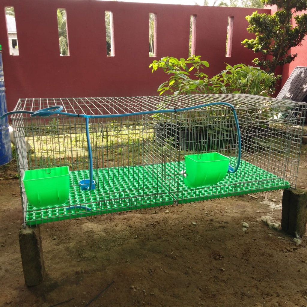 READY STOCK!! Sangkar Arnab HIGH QUALITY 4&6 Pintu/ Rabbit cage (besi ...