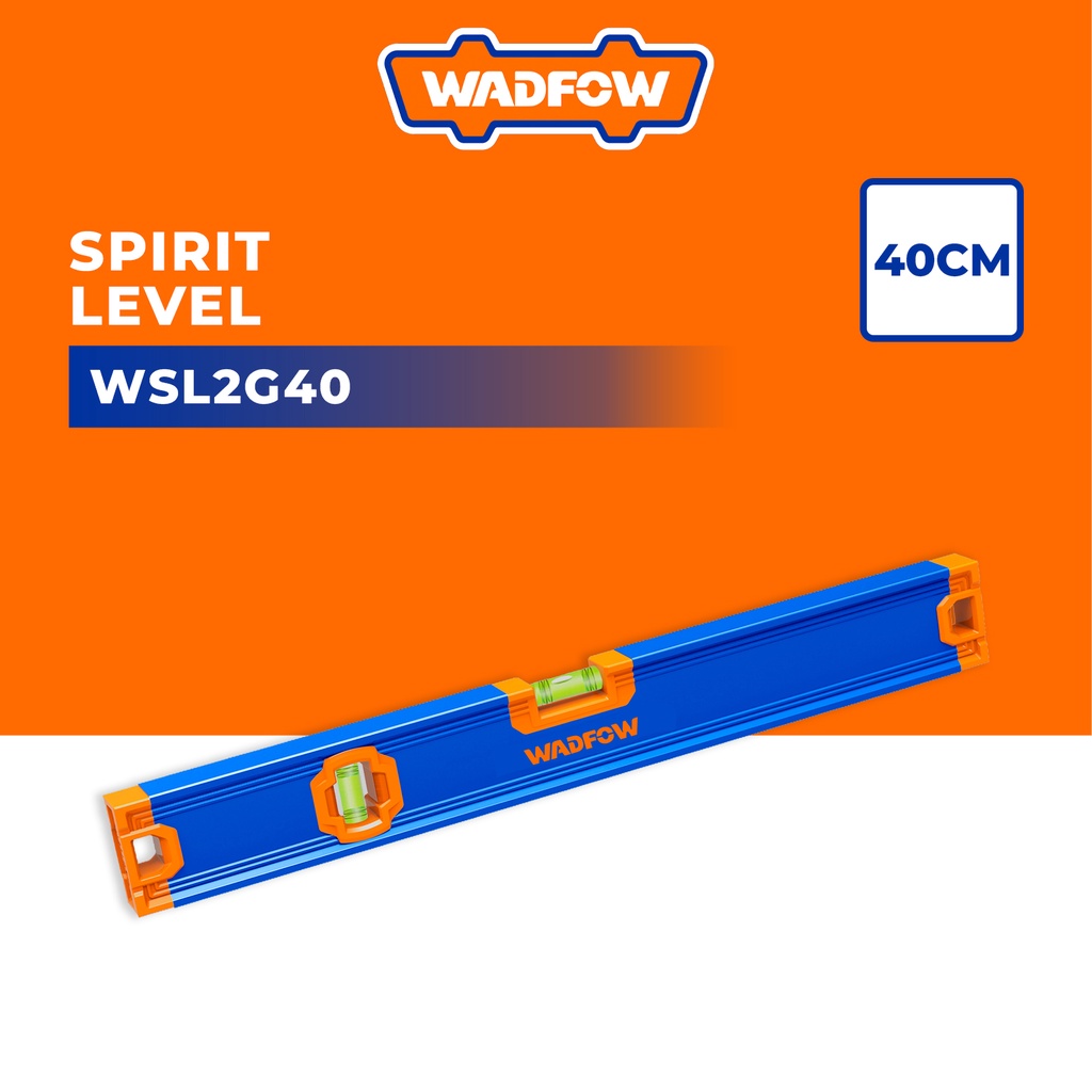 WADFOW Spirit Level With 2 Spirit Bubbles/Levels In Horizontal ...