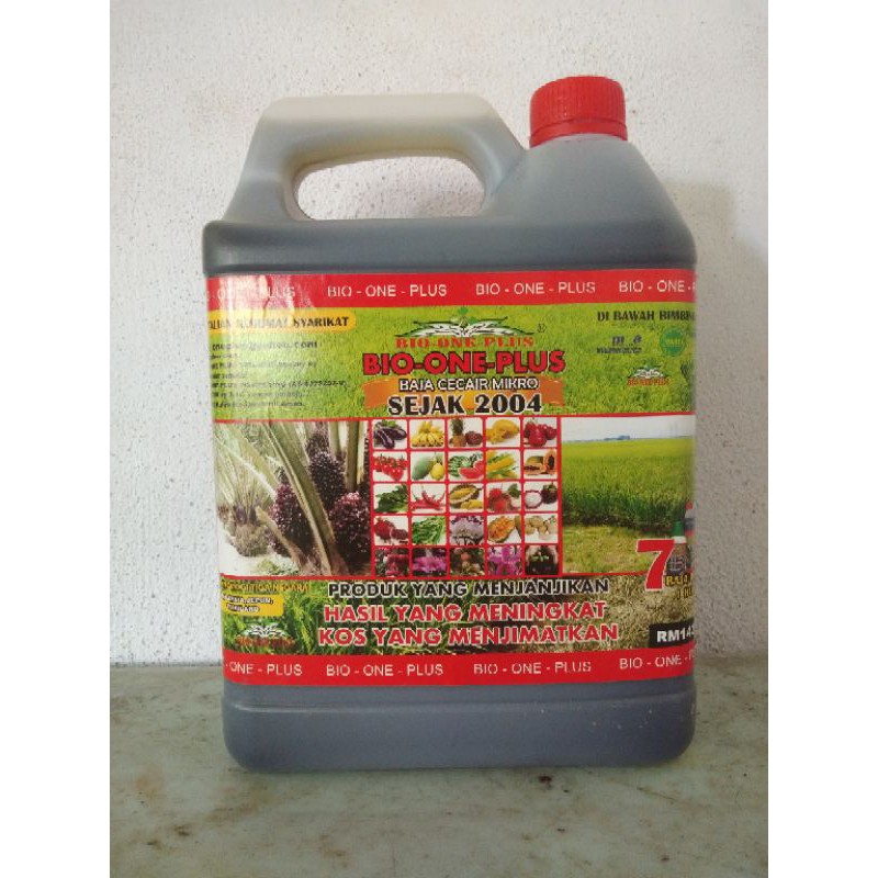 Bio One Plus / baja cecair mikro (5L) | Shopee Malaysia
