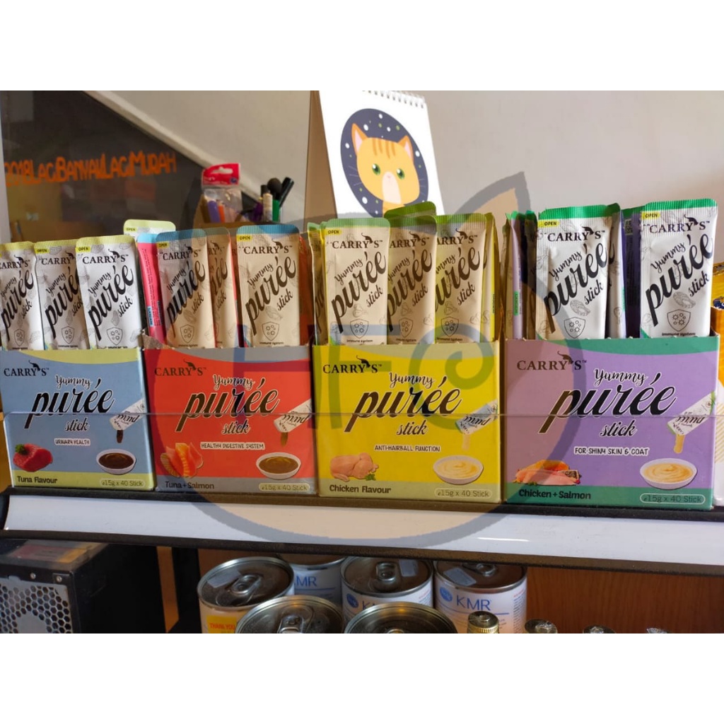 Carry's Yummy Puree Stick 15g 1 stick (loose) | Shopee Malaysia