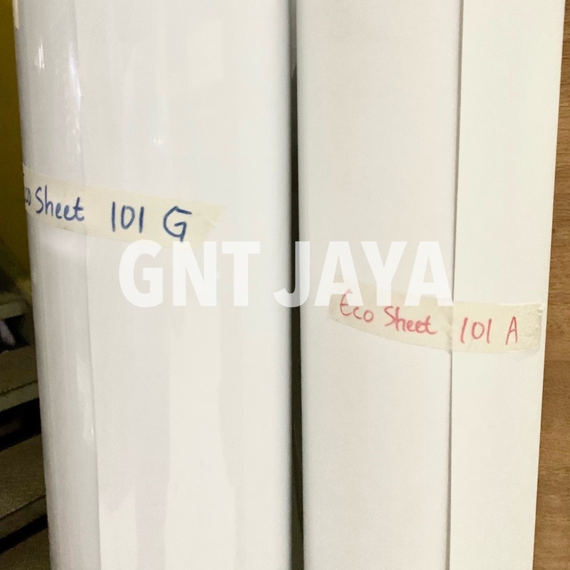 ECO SHEET by TACO original PUTIH GLOSS DOFF ES 101 GA ES101G ES101A ecosheet white GLOSS shiny ...
