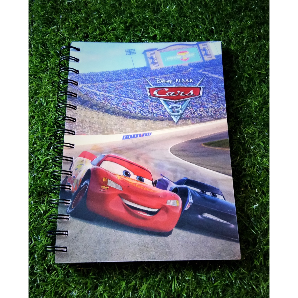 A5 DISNEY Pixar Paper Hardcover Wire O Ring Notebook/Diary Book with ...