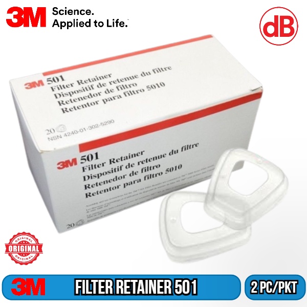 (READY STOCK) 3M Filter Retainer 501 (2 Pcs) | Shopee Malaysia