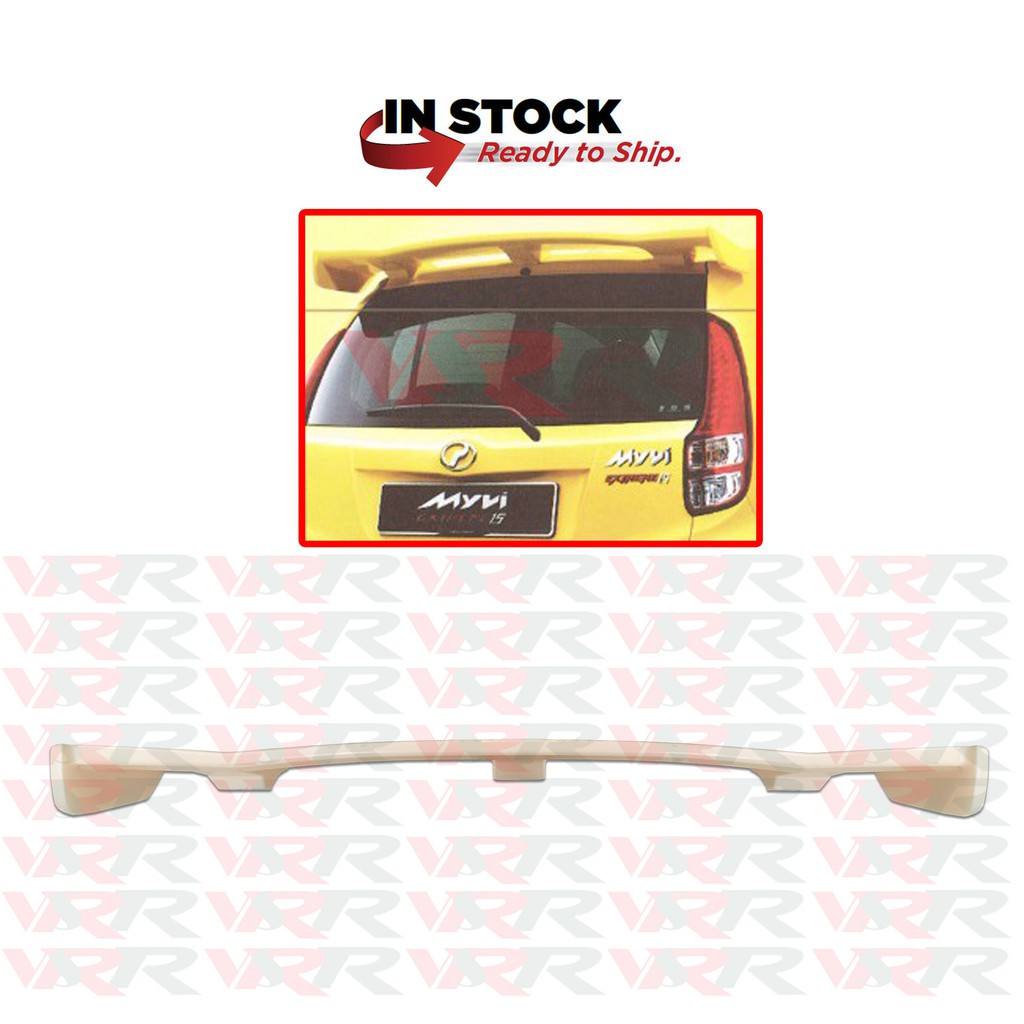 Perodua Myvi Lagi Best 2011 Original ABS Plastic SE Extreme Rear Back ...