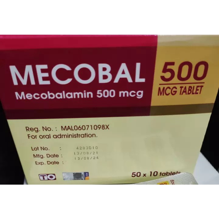 Mecobal 500mcg(mecobalamin 500mcg) | Shopee Malaysia