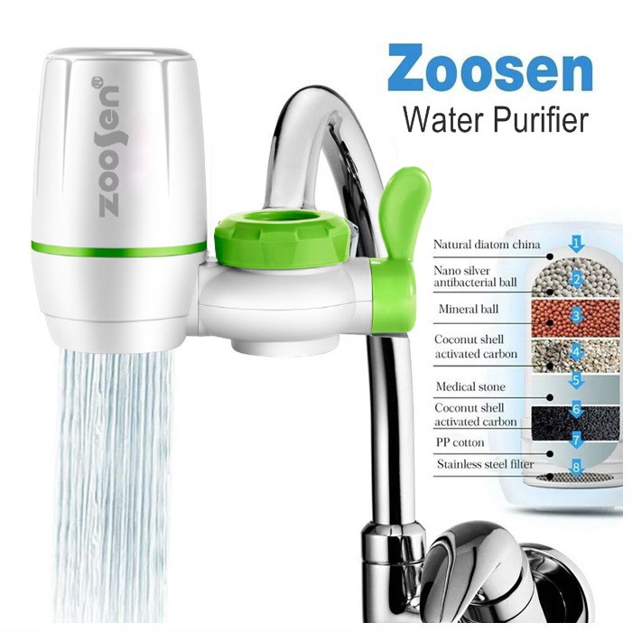7 Layers Zoosen Faucet Water Purifier | Authentic and Best 7 Layers ...