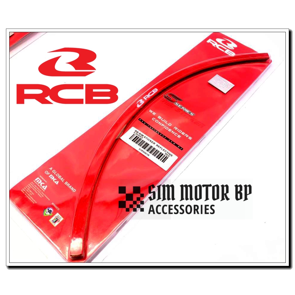 Sport Rim lining Sticker "RCB" "WW" (sesuai utk ring 14" - 18") SET ...