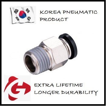 [Pneumatic Fitting] ONE TOUCH Male Threaded Connector Model : PUC , 4MM ...