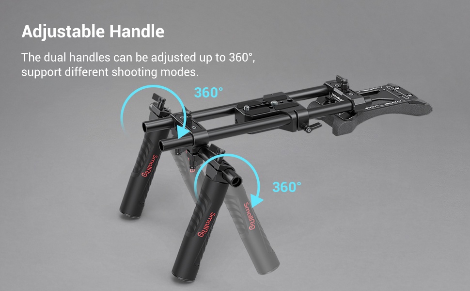 📦 1 day delivery 📌 SmallRig Basic Shoulder Kit 2896 Movie Camera ...