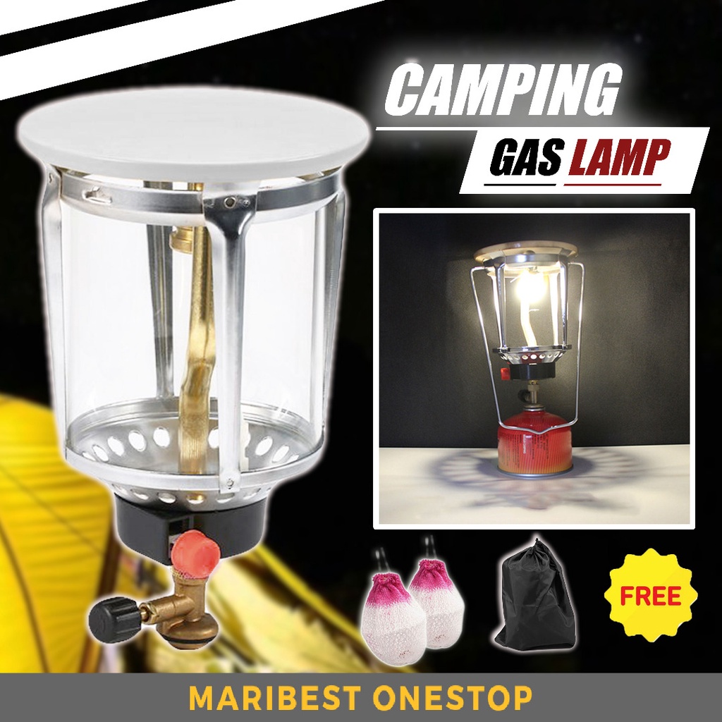 Camping Light Lantern Lamp Portable Gas Lamp Outdoor Camping Lamp ...