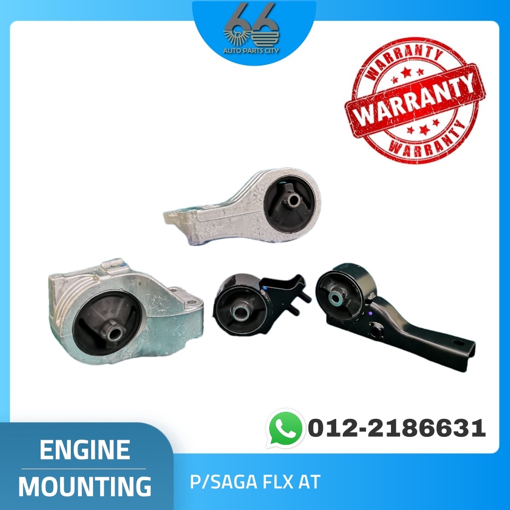 ENGINE MOUNTING PROTON SAGA FLX AUTO/MANUAL SET (MADE IN MALAYSIA ...
