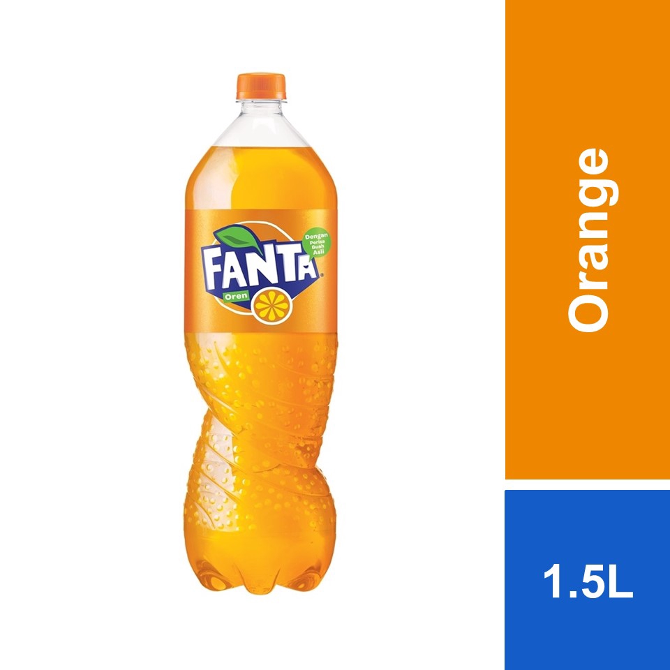 Fanta Orange Carbonated Drinks 1.5L | Shopee Malaysia