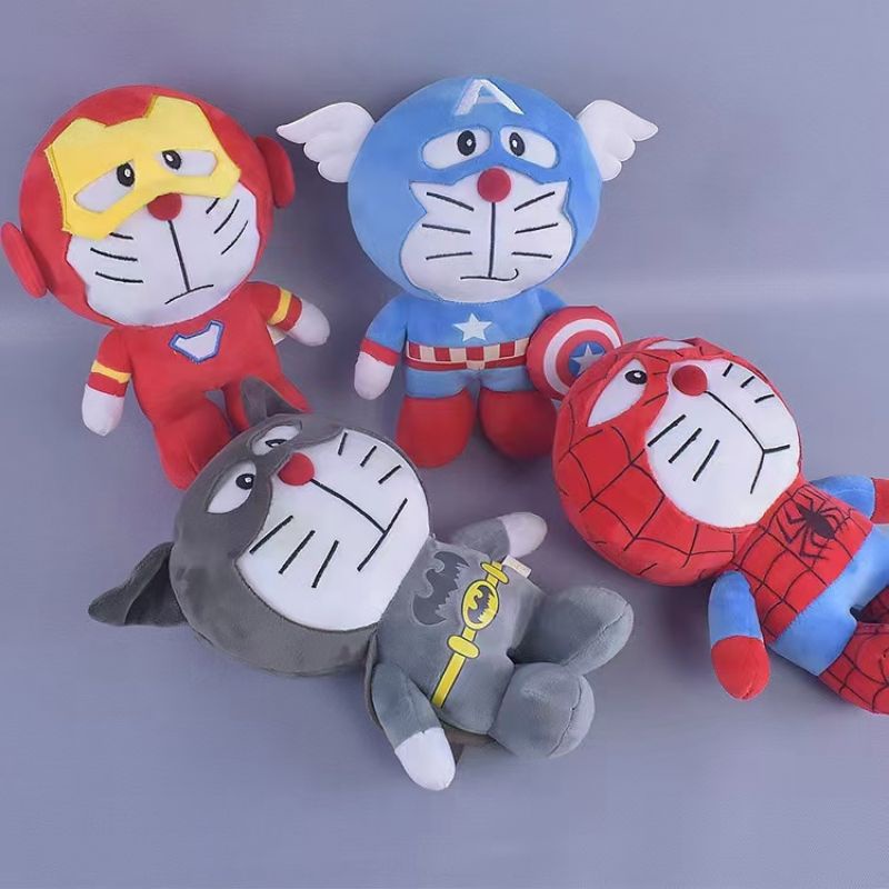 🥳 🇲🇾 [READY STOCK] Doraemon Superhero Spiderman Iron man Captain ...