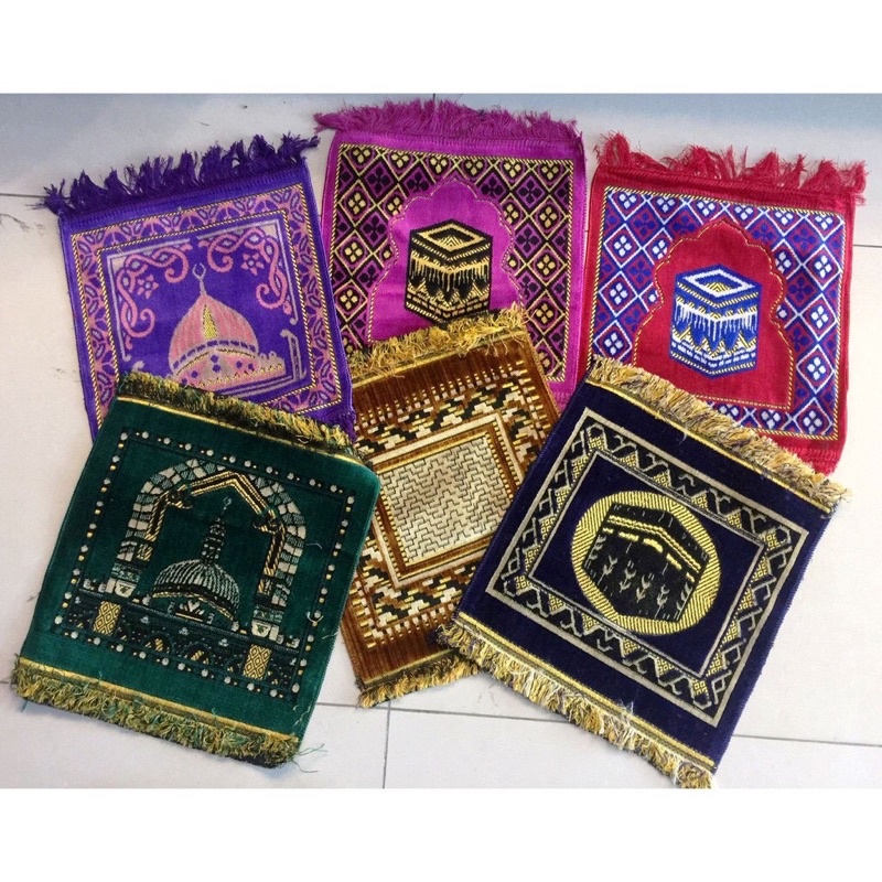 SEJADAH MUKA 35*35cm SEJADAH MINI / DOORGIFT KAHWIN / HADIAH HARI JADI ...
