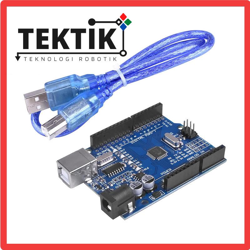 Arduino UNO R3 development board expert board feed line ATmega328P with ...