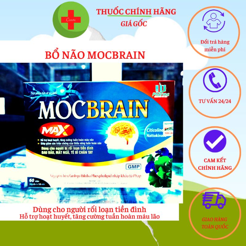 Moc BRAIN MAX Blood Activity: Supports Blood Activity To Increase ...