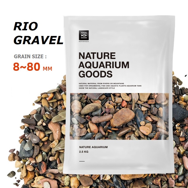 🔥🔥 Nature Aquarium Goods - Rio Gravel S8 2.5kg | Shopee Malaysia