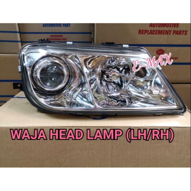 PROTON WAJA HEAD LAMP LH / RH 2000 - 2004 YEAR | Shopee Malaysia