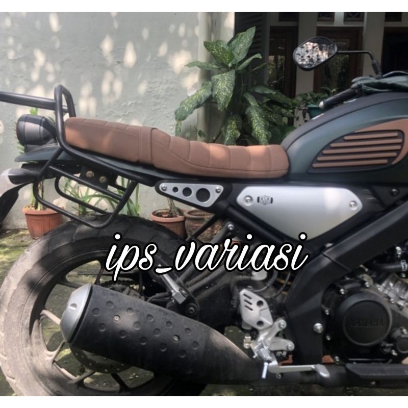 Back rack Xsr 155. Yamaha XSR155 Rear Luggage Rack Braces XSR155 ...