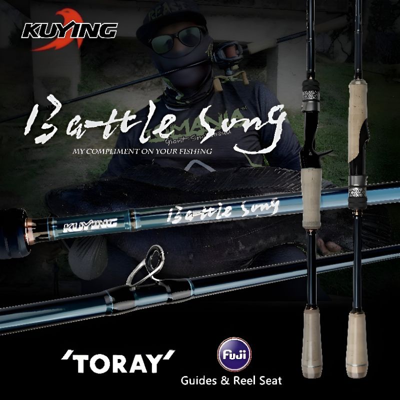 Kuying Battle Song fishing rod | Shopee Malaysia