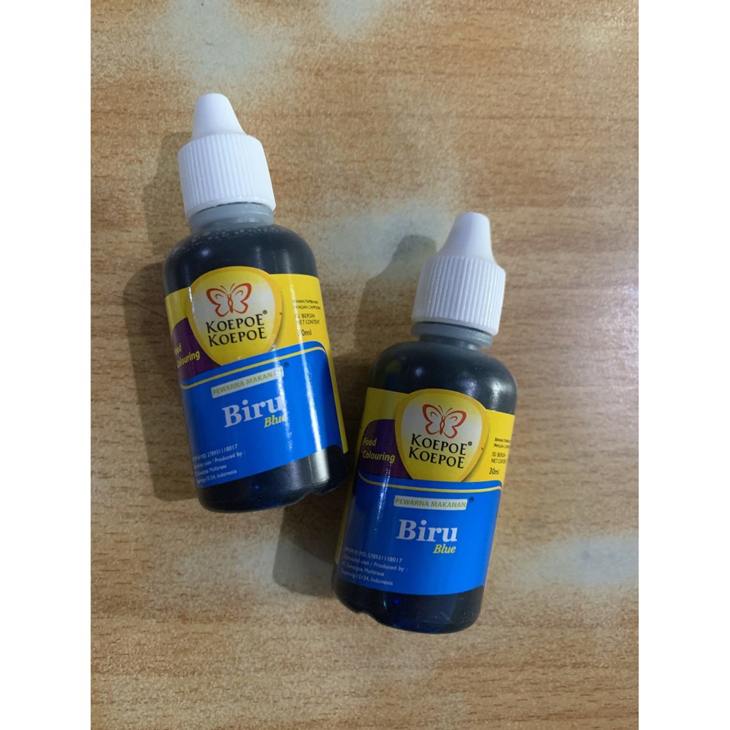 Koepoe Koepoe Blue Dye 30ml/Blue Butterfly | Shopee Malaysia
