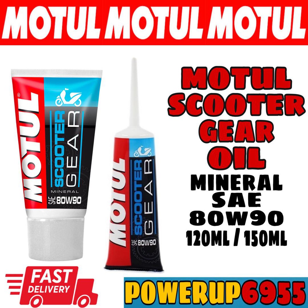 🔥 💯%ORIGINAL🔥 Motul Scooter Gear Oil Mineral SAE 80W 90 80W90 120ML ...