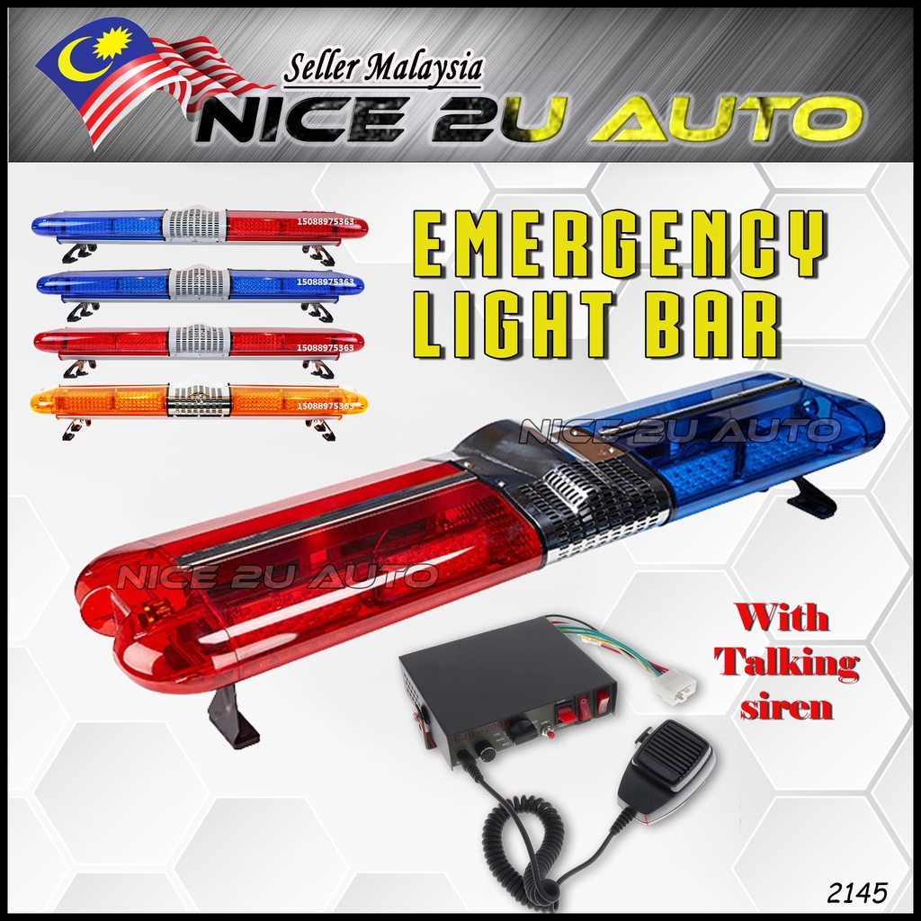 LED Strobe Light Bar Emergency Beacon Warning Tow Truck Response With ...