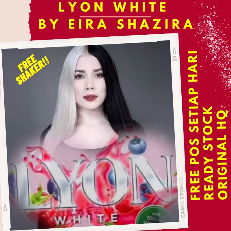 (READY STOCK)🔥🔥LYON WHITE BY EIRA SHAZIRA | Shopee Malaysia