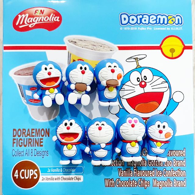 Magnolia Ice Cream X Doraemon Figure Limited Edition | Shopee Malaysia