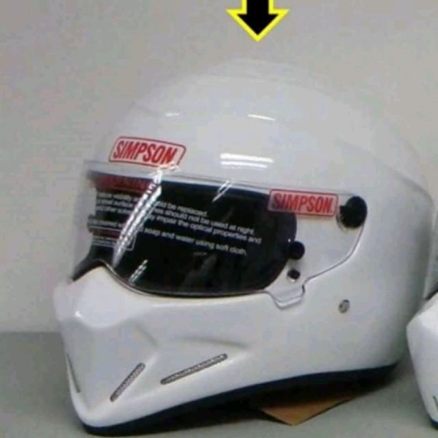 Helmet Simpson Racing | Shopee Malaysia