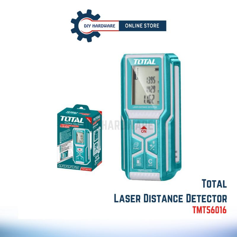 TOTAL Laser Distance Detector TMT56016 | Shopee Malaysia