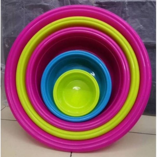 Besen plastik /Besin bulat /Round Plastic Wash Basin /Basin Plastik ...