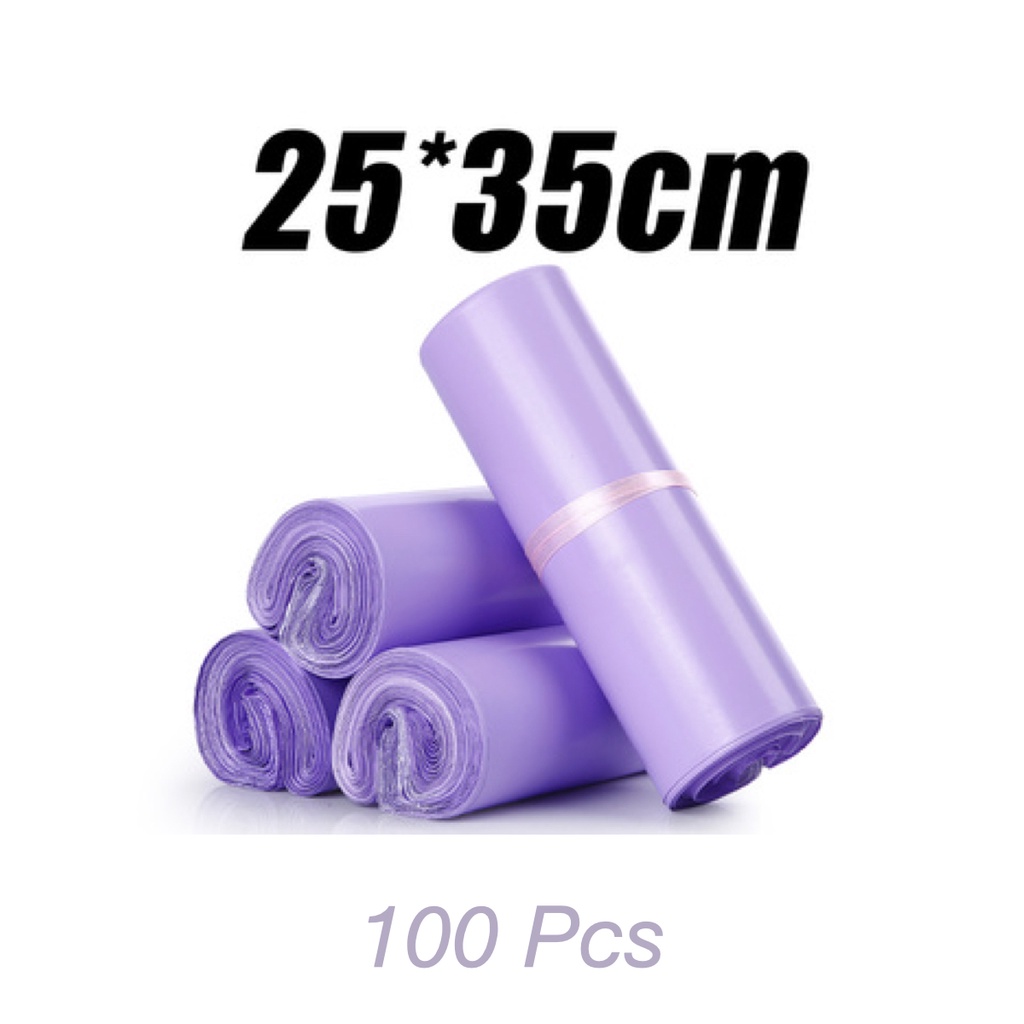 MEME Purple Courier Parcel Bag Flyer Packing Thick Quality No Pocket ...