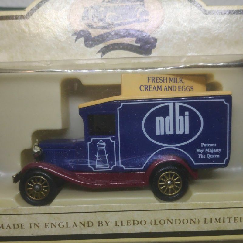 8- Lledo Promotional Models, Car Wagon, NDBI, Fresh Milk, Cream and ...