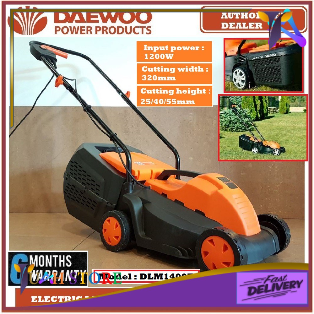 DAEWOO Power Products DLM1400E Electric Lown Mower - KOREA Technology ...