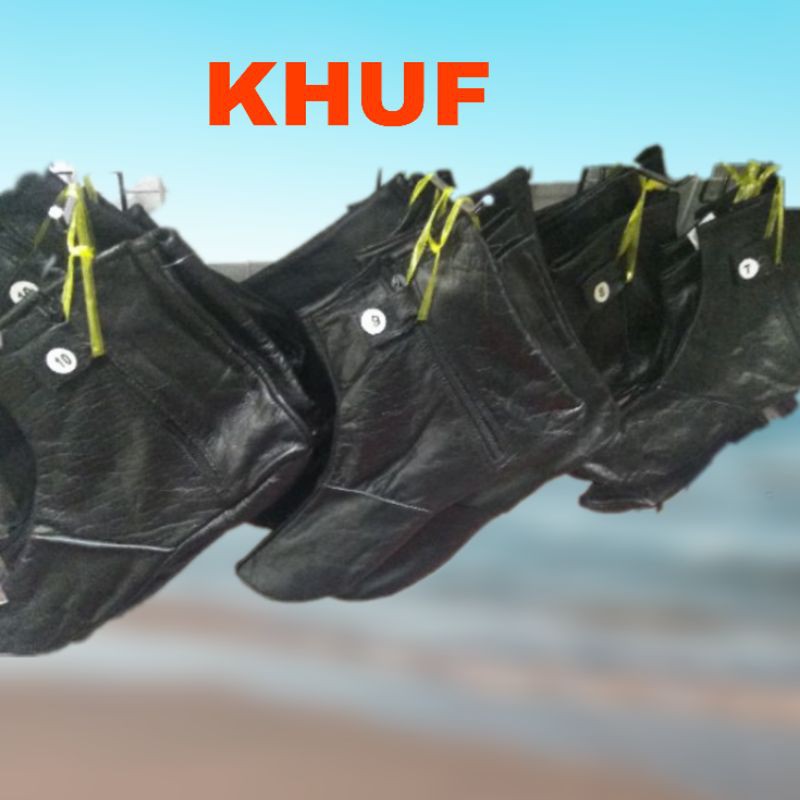 Khuf/ kuf Asli kulit kambing utk haji/kesihatan/berpantang/kulit ...